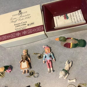 Hantel Handmade & Handpainted Pewter Miniatures - Steiff, Bears ...