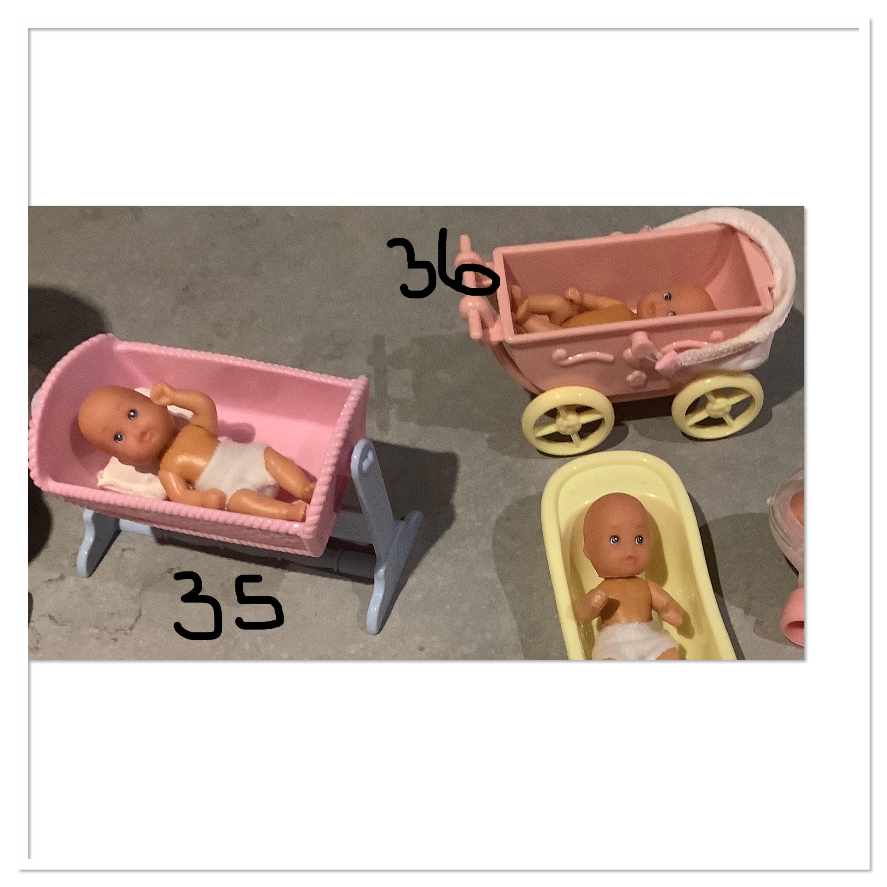 12. Vintage Small Dolls, Simba, Bandai Tiny Blessings, Pedigree Tiny ...