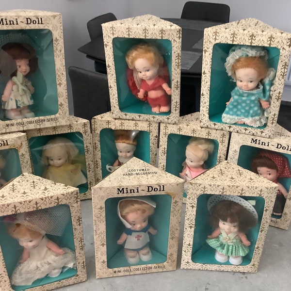 Small Vintage Dolls - Etsy