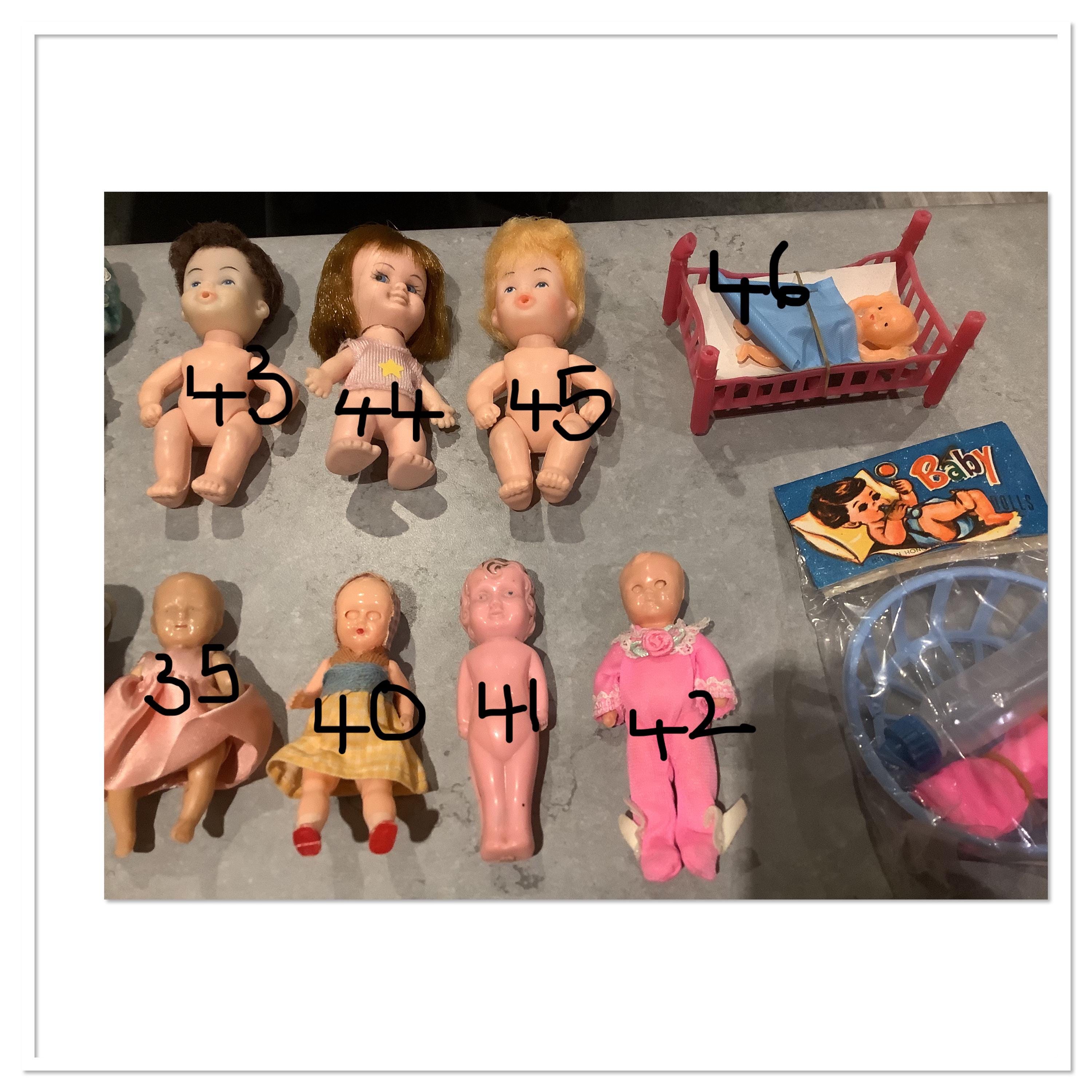 CD. Vintage Antique Small Dolls Inc Peewee, Ari, German, Kiddle Clone ...