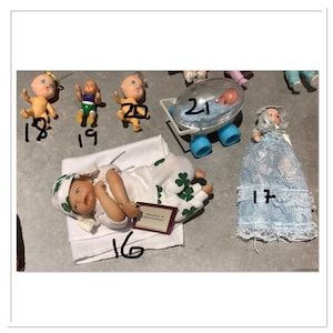 12. Vintage Small Dolls, Simba, Bandai Tiny Blessings, Pedigree Tiny ...