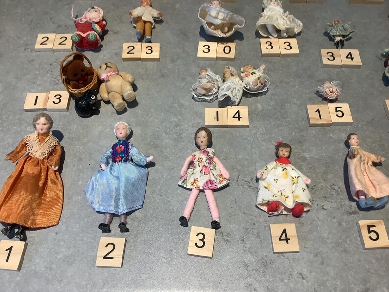 LW. Vintage Miniature Dolls & Babies - Grecon , Ari, Amigurumi ...