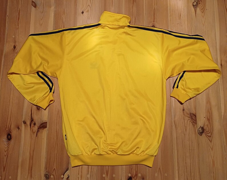 Yellow 90s Adidas Track Top - Etsy