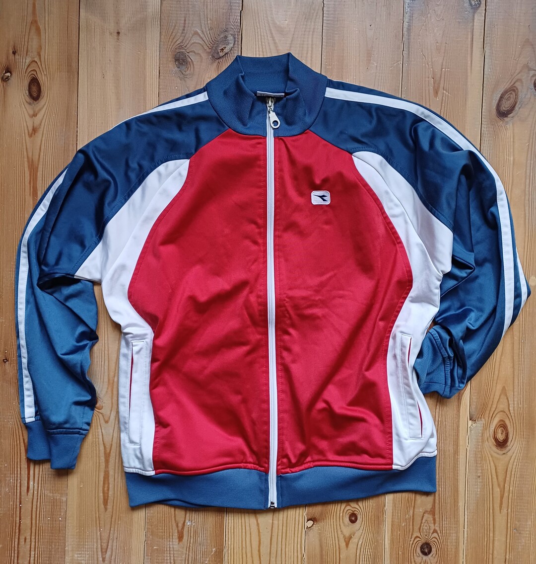 Vintage Diadora Boy's Track Top - Etsy