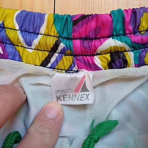Vintage Amaizingly Colourful Tennis Shorts - Etsy