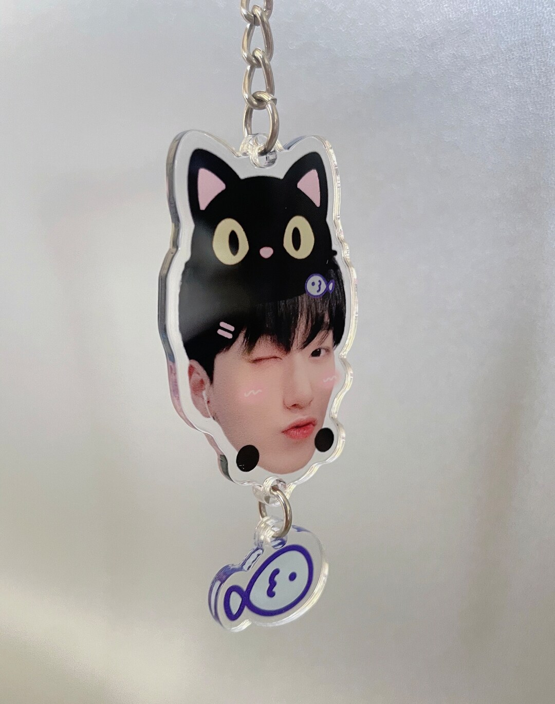 Ateez San Cute Aryclic Keychain - Etsy