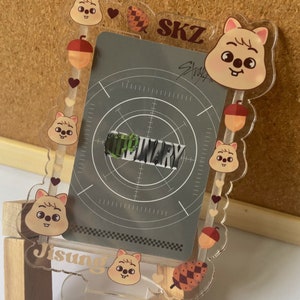 SKZ Straykids Photocard Picture Holder Standee - Etsy
