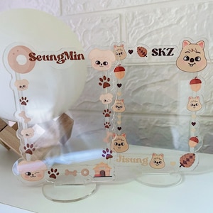 SKZ Straykids Photocard Picture Holder Standee - Etsy