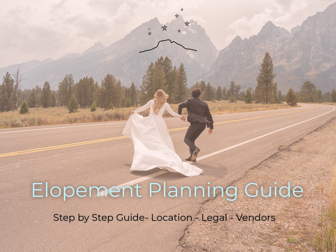 Elopement Planning Guide - Step by Step Planning - Google Doc ...