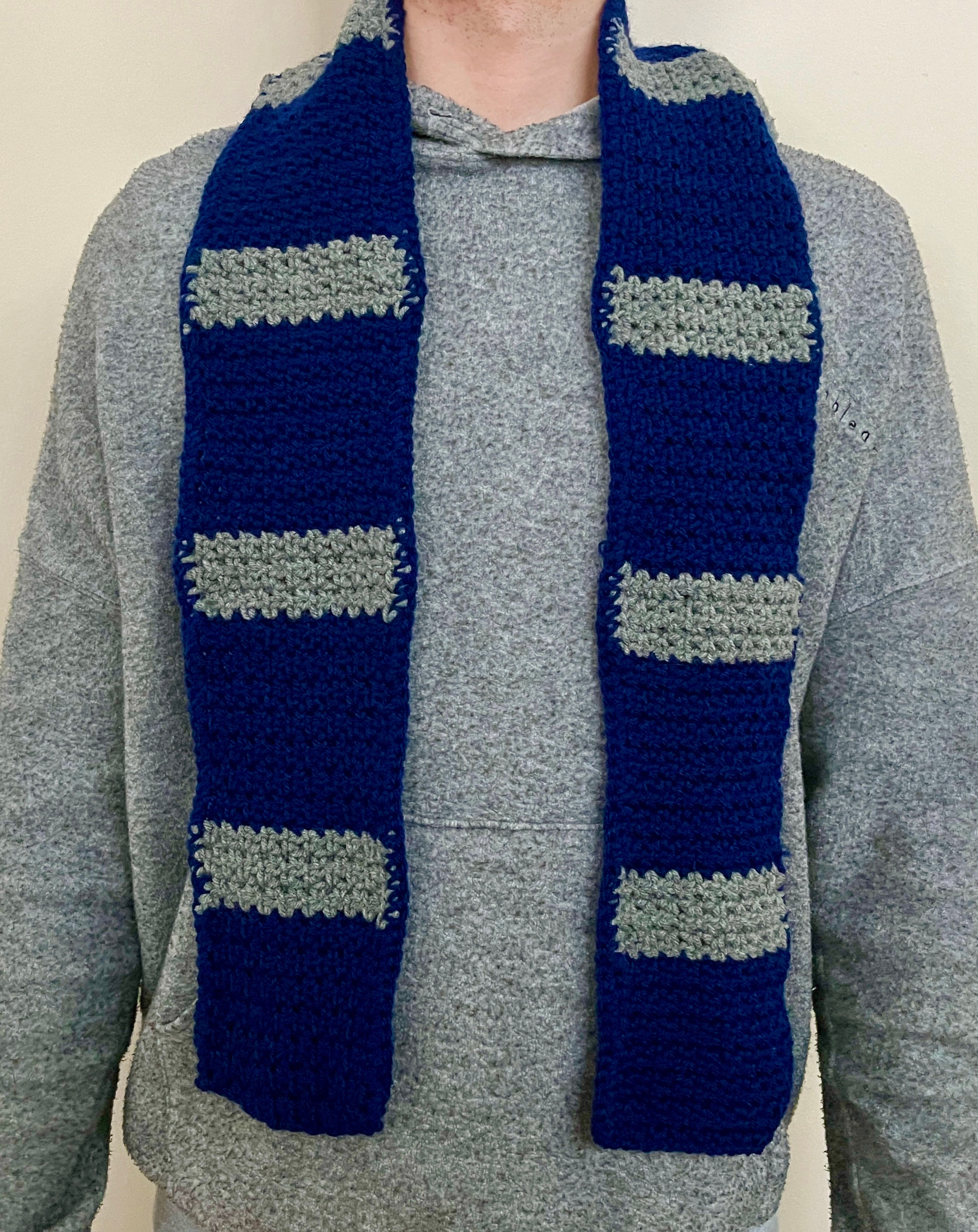 Ravenclaw House Wizard Scarf Inspired by J.K. Rowling's Harry Potter ...