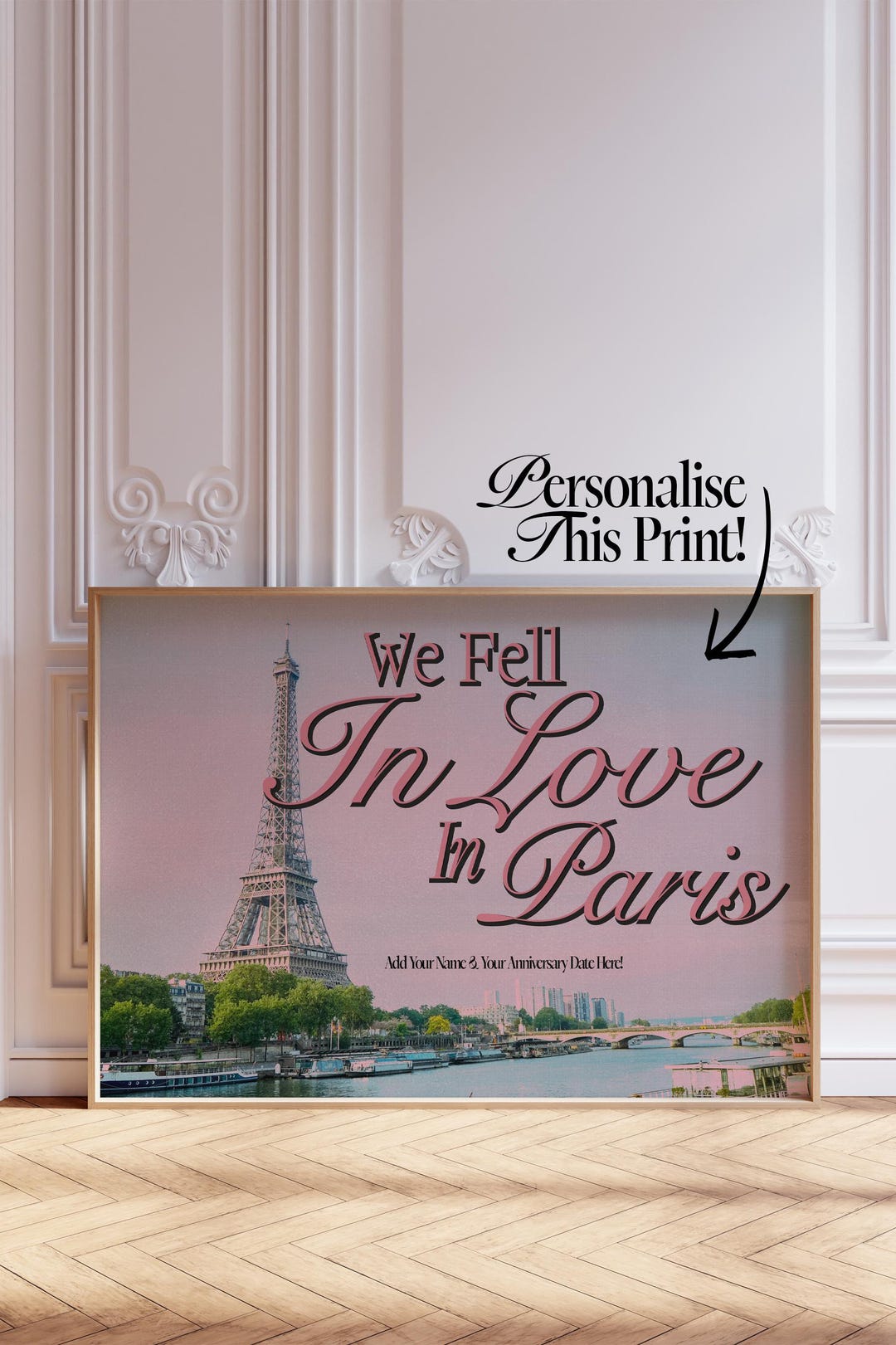 Paris Love Story Print: Romantic Film-inspired Wall Art (digital ...