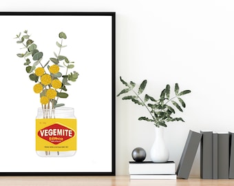 Vegemite Art - Etsy