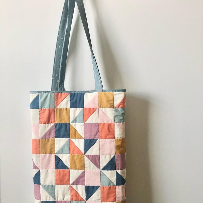 Quilted Tote Bag - Etsy