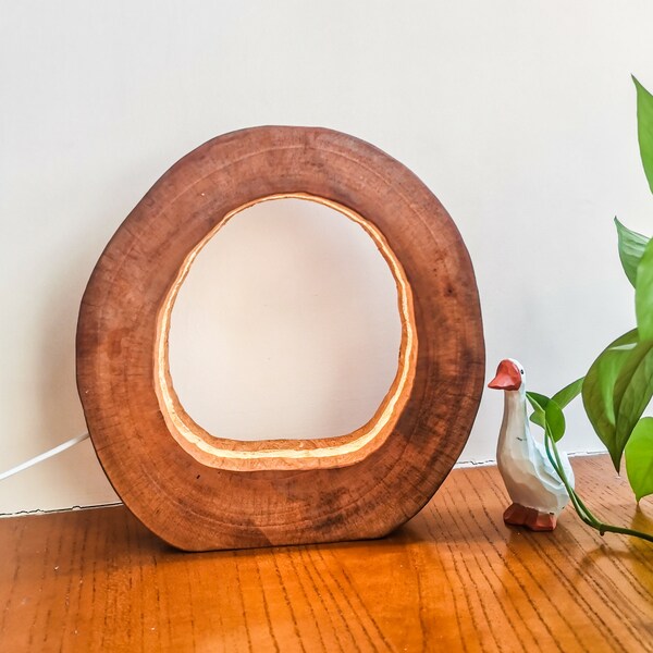 Wooden Lamp - Etsy