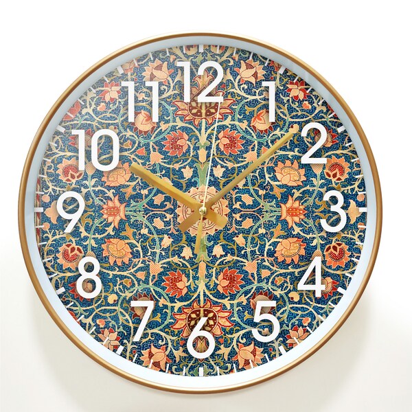 Yellow Wall Clock - Etsy