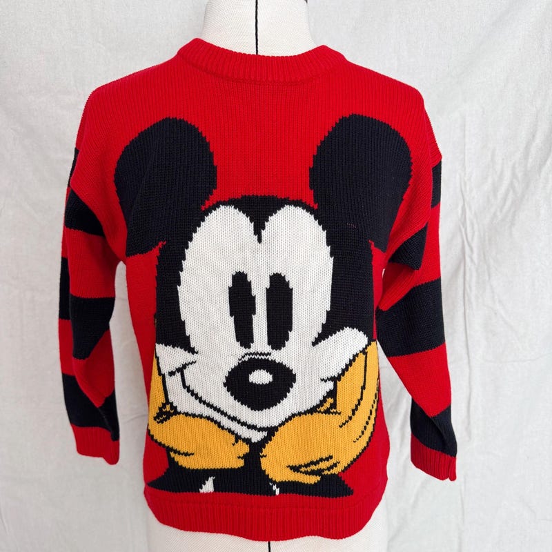 Mickey Mouse Sweater - Etsy