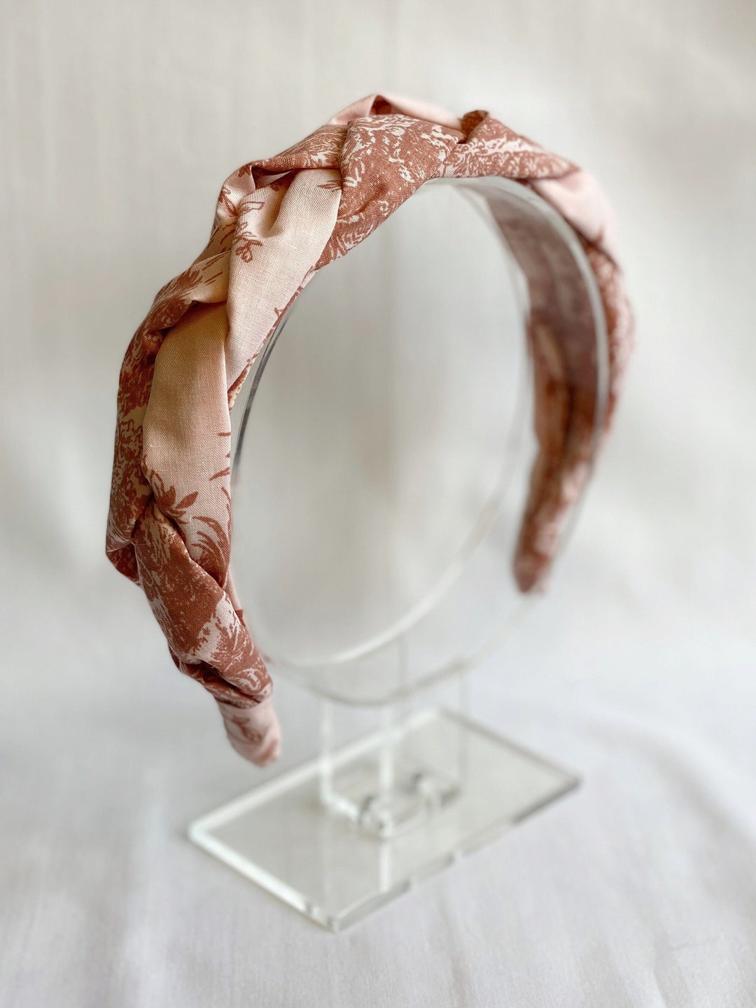 Vintage Fabric Braided Plaited Headband Fascinator Special Occasion ...