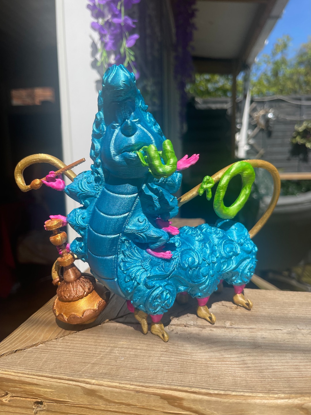 The Caterpillar Absolem Model – Alice in Wonderland Figurine – Absolem ...