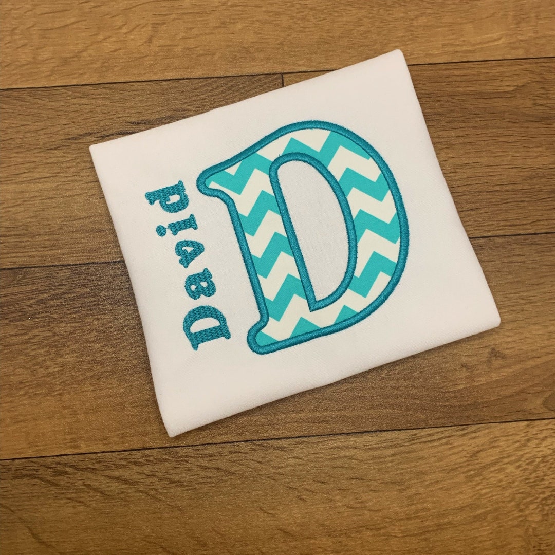 Boys Initial and Name Shirt, Monogram Initial Shirt, Embroidery Name ...