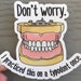 Dental Evil Eye Sticker, Dental Sticker, Funny Dental Sticker ...