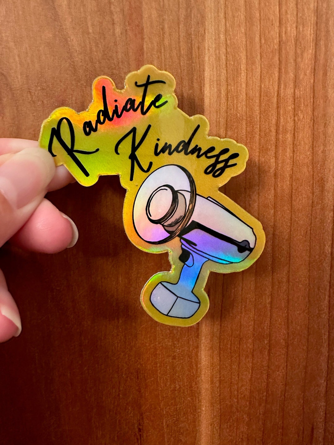 Radiate Kindness Sticker | Dental Sticker | Dentist | Dental Student ...