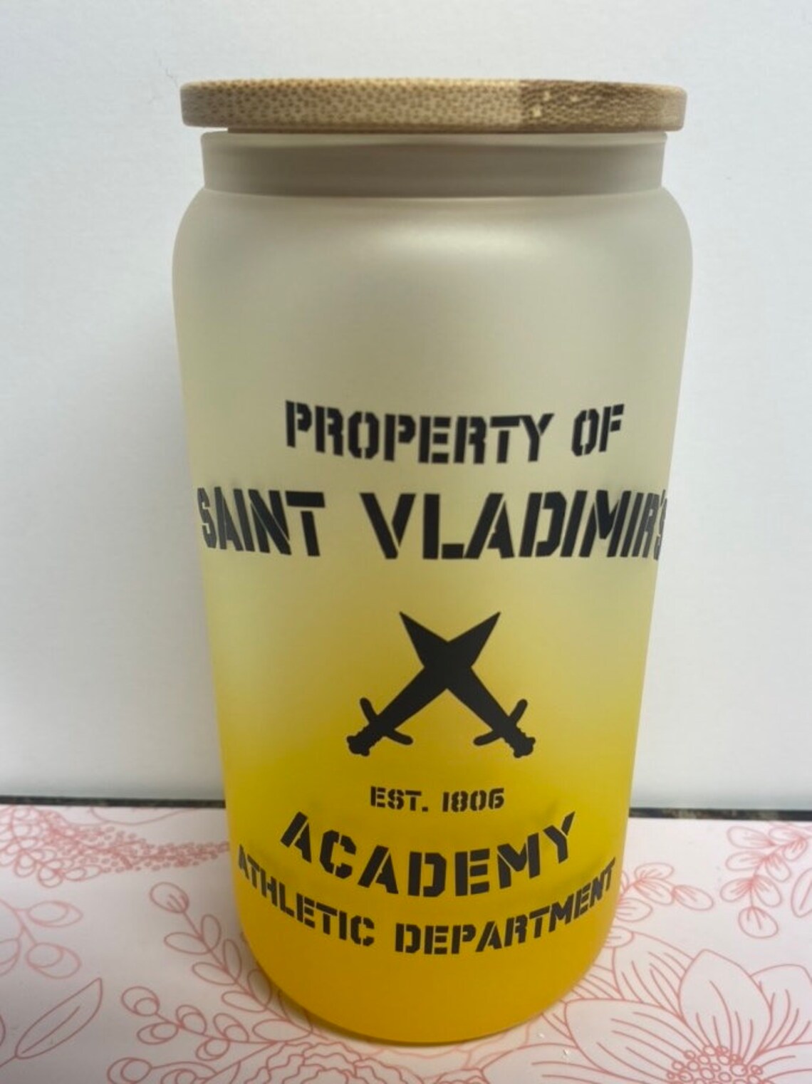 Vampire Academy Beer Can Glass 16oz. Vampire Academy - Etsy