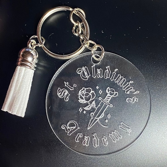 Vampire Academy Keychain Vampire Academy Acrylic Keychain - Etsy