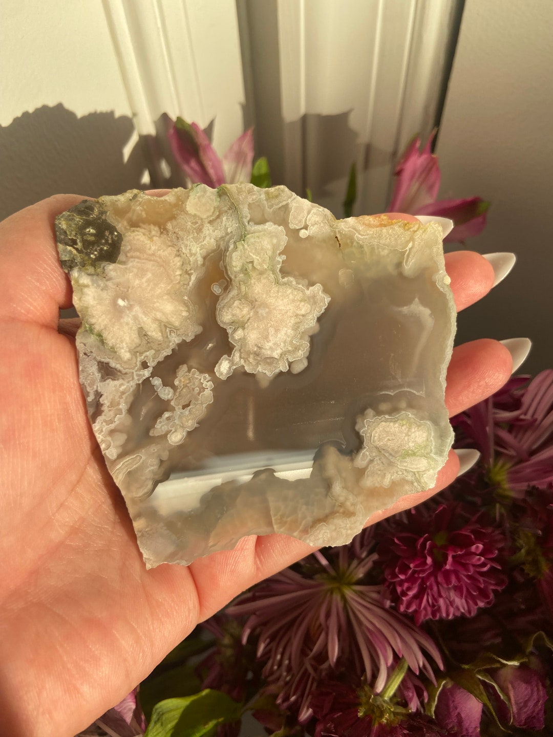 Flower Agate Slab - Etsy