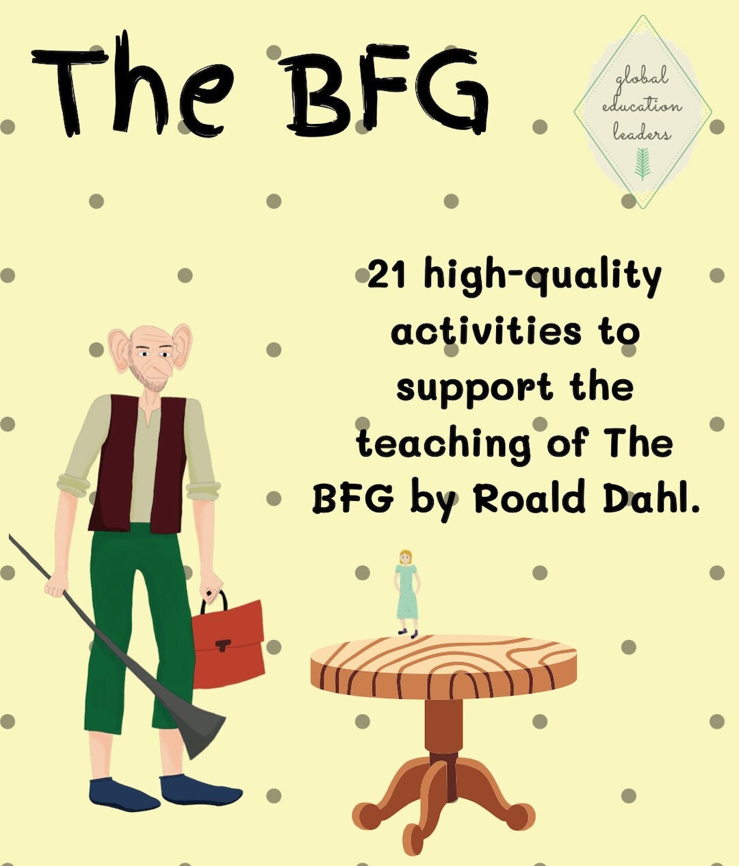 Novel Study - the BFG by Roald Dahl - Activity Pack - Etsy