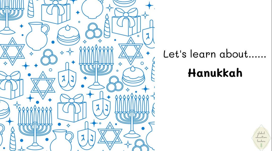 Let's Learn About Hanukkah Information Powerpoint With Activities ...