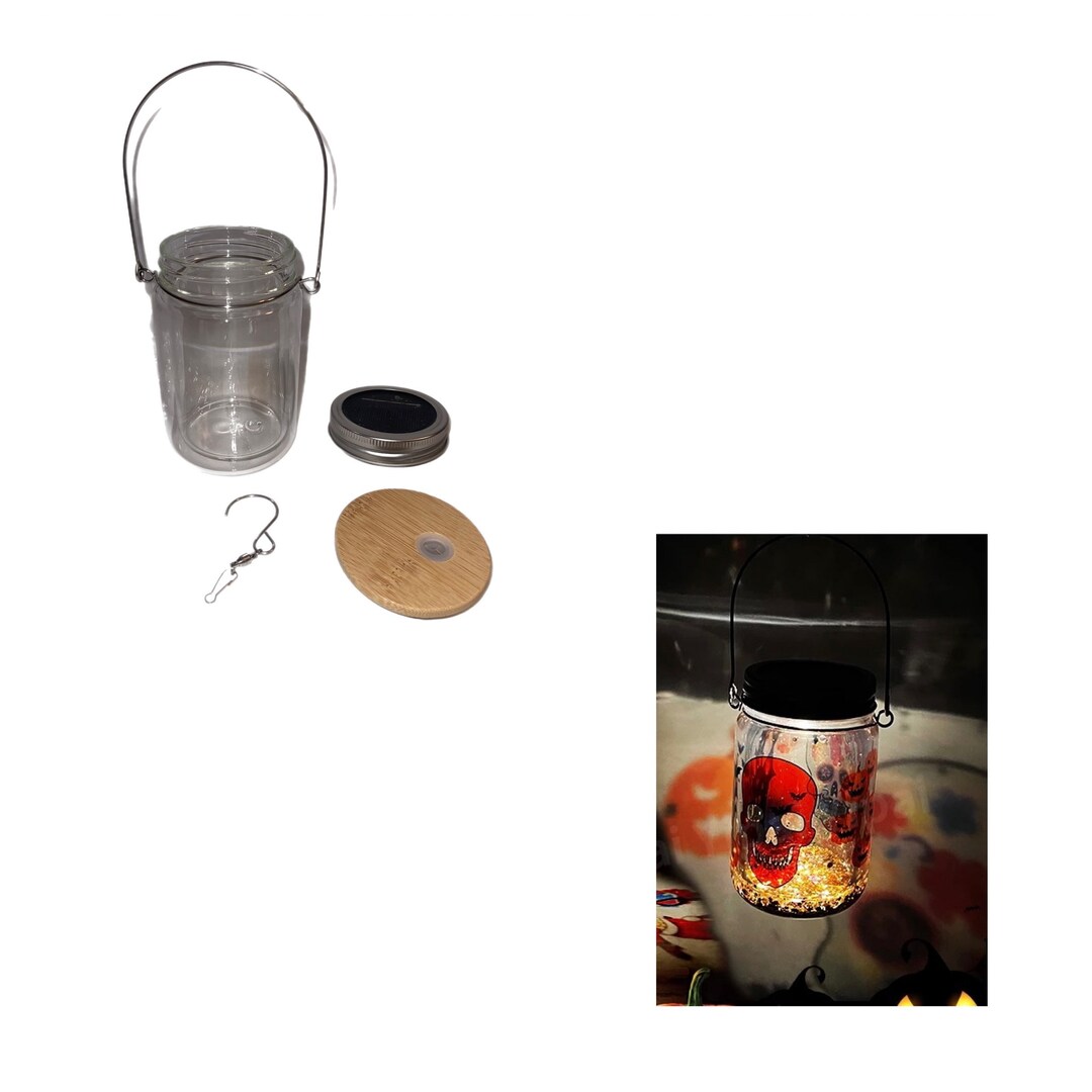Sublimation Solar Jar - Etsy