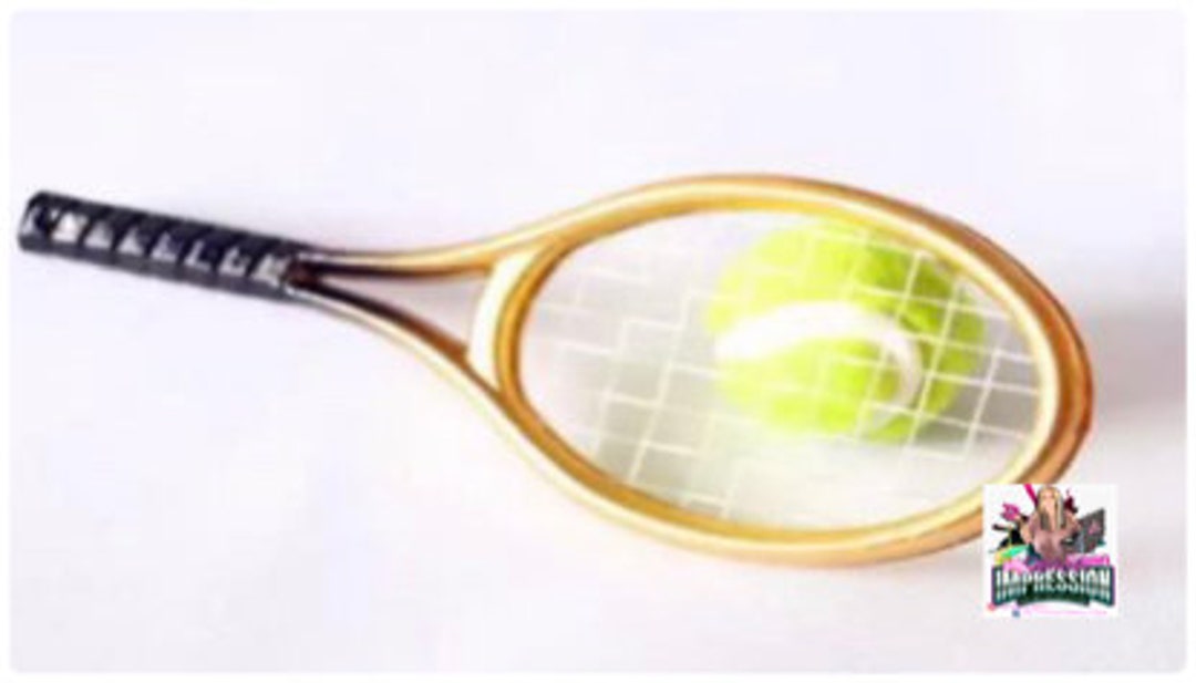 Elf/doll Miniatures Tennis Racket & Ball Props - Etsy