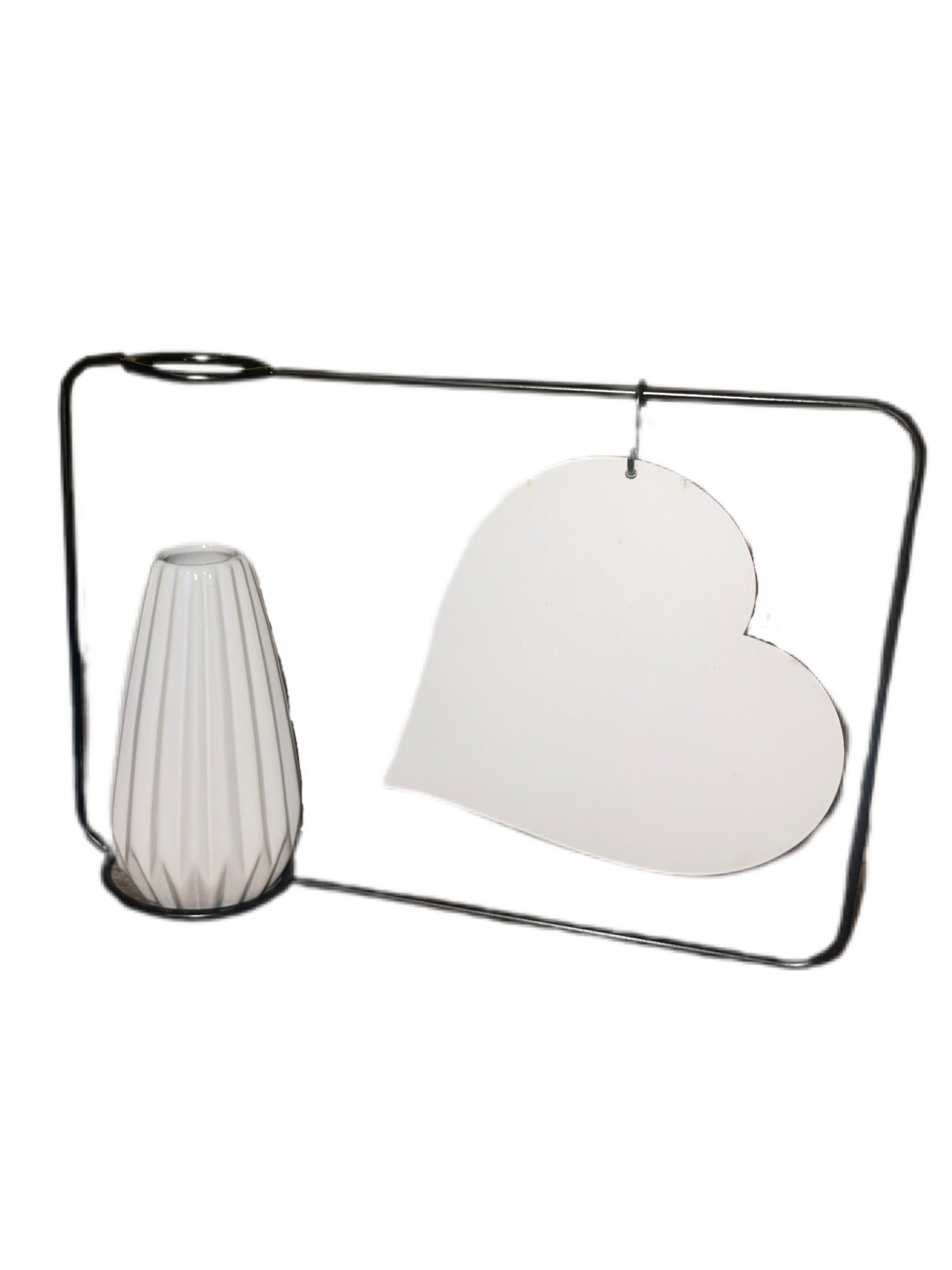 Sublimation Blank MDF Heart Photo Frame With Vase | Etsy