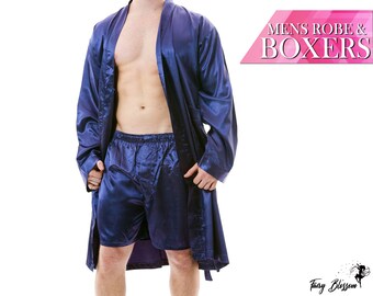 Boxer robe - Etsy