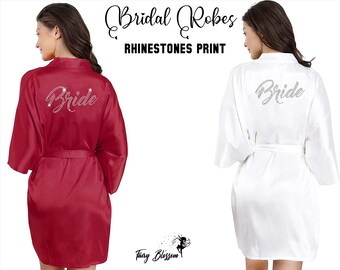 Rhinestone Robe - Etsy