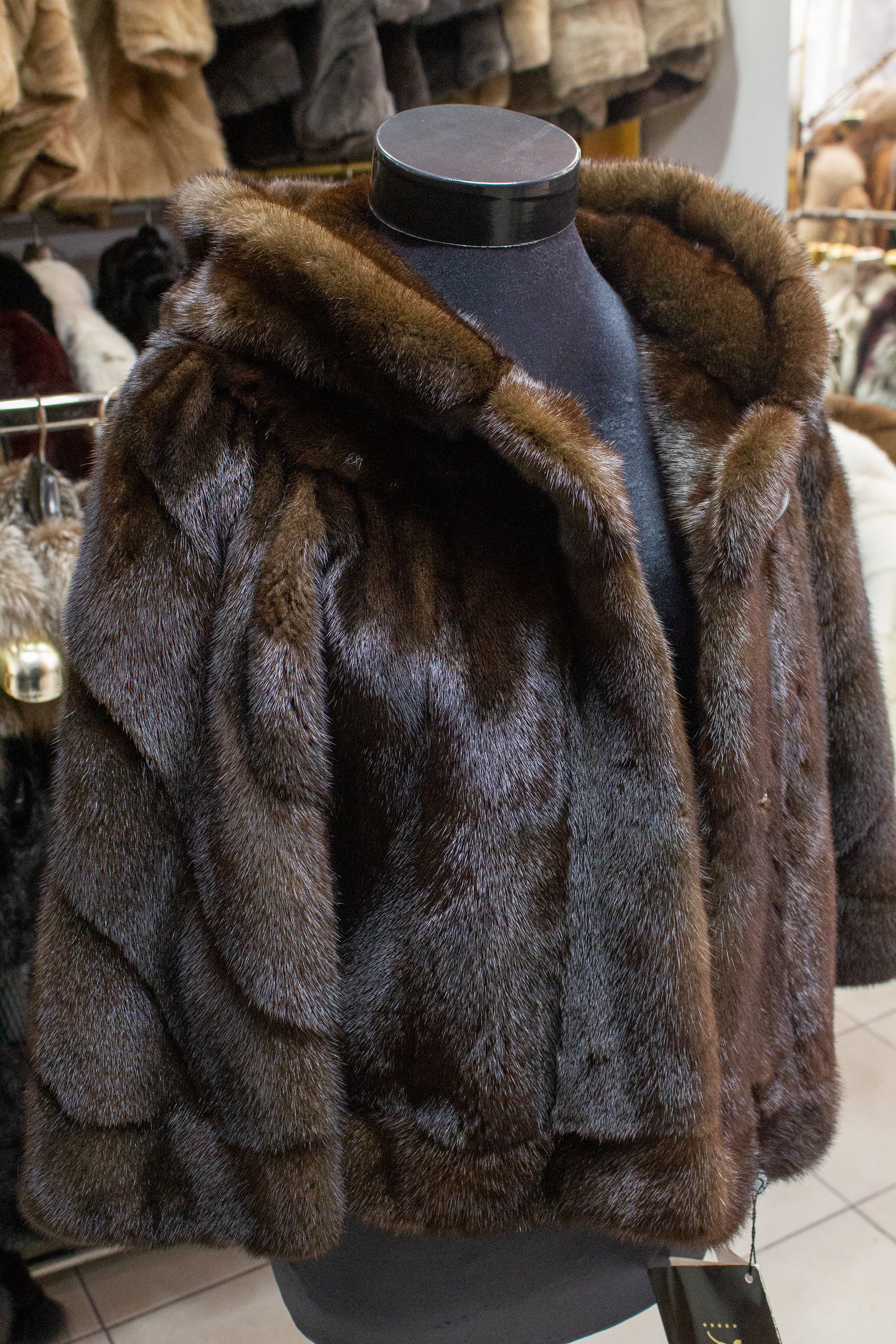 Mahogany Mink Jacket - Etsy