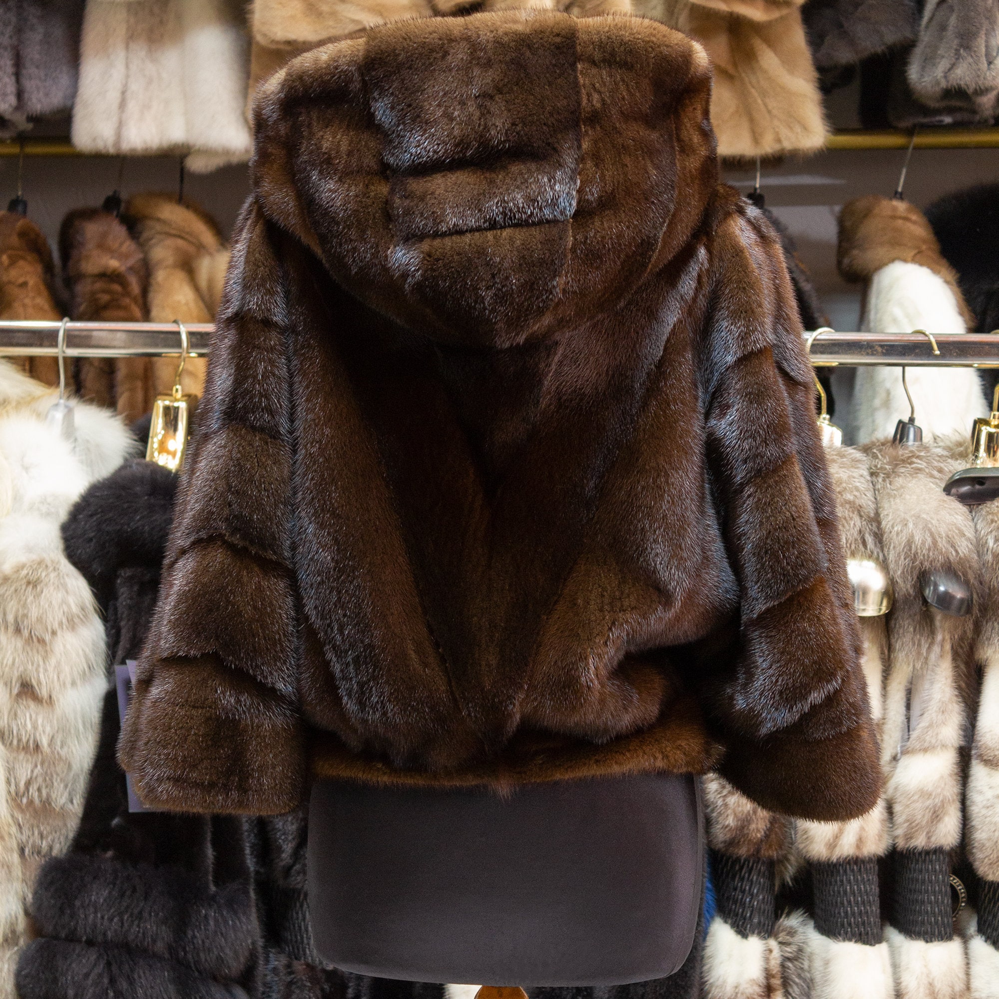 Mahogany Mink Jacket - Etsy