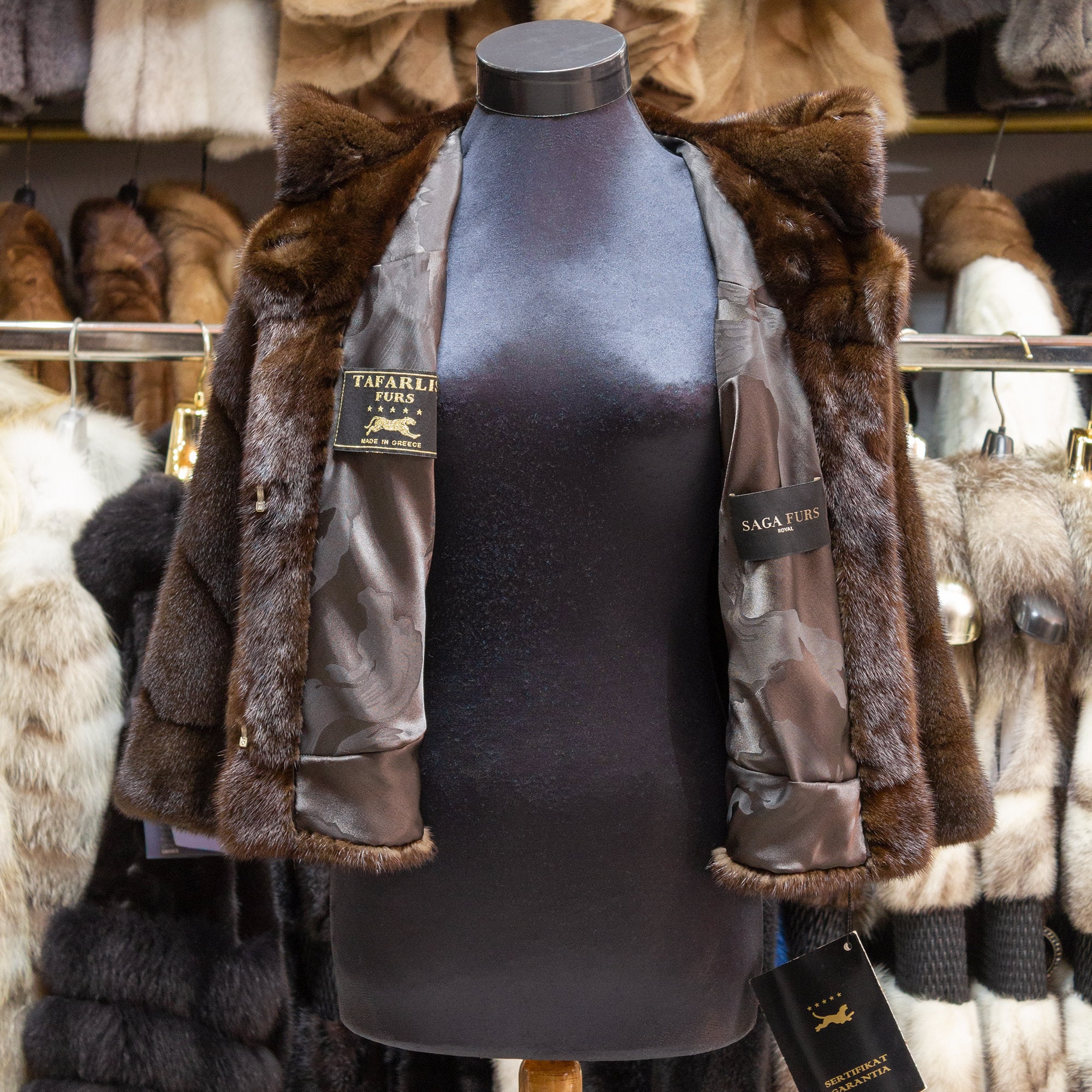 Mahogany Mink Jacket - Etsy