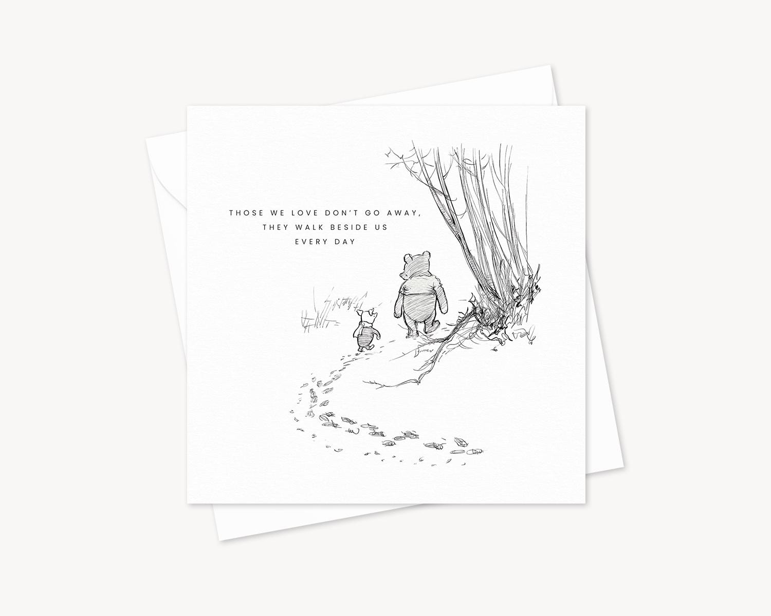 Winnie the Pooh Sympathy Card | Thinking of You | Bereavement Card ...