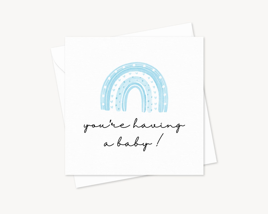 You're Having A Baby Card | New Baby Card | Baby Girl | Baby Boy ...
