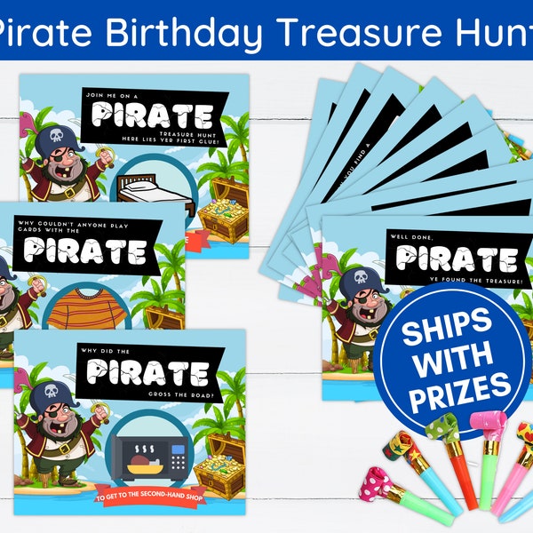 Pirate Treasure Hunt - Etsy