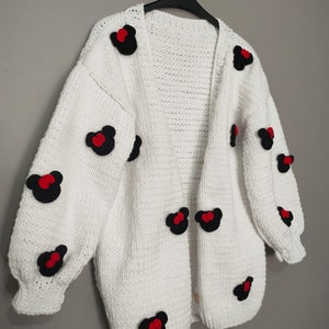 Cardigan&sweater-mickey Mouse Cardigan - Minnie Mouse Pullover - Mickey ...