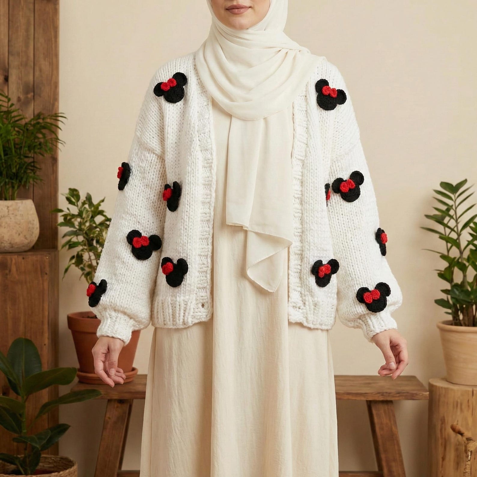 Cardigan&sweater-mickey Mouse Cardigan - Minnie Pullover - Mickey ...