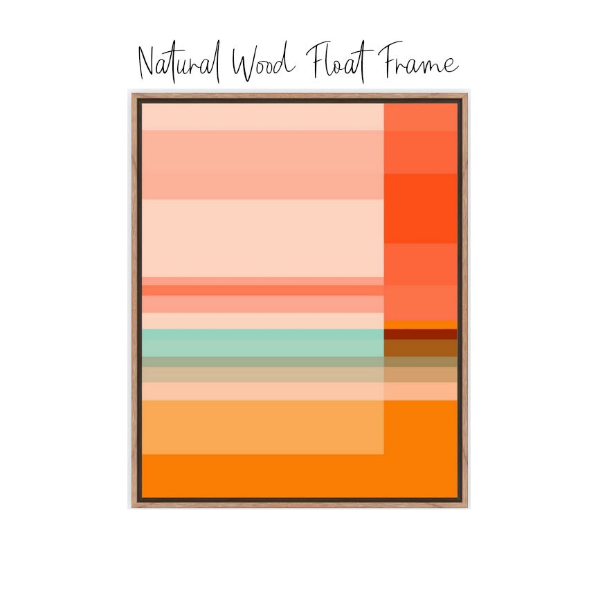 Custom Float Frame for Artwork, Framing Upgrade, Custom Float Frame ...