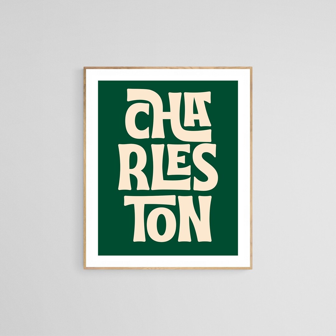 Charleston Art Print, South Carolina Art, Charleston Art, Charleston ...