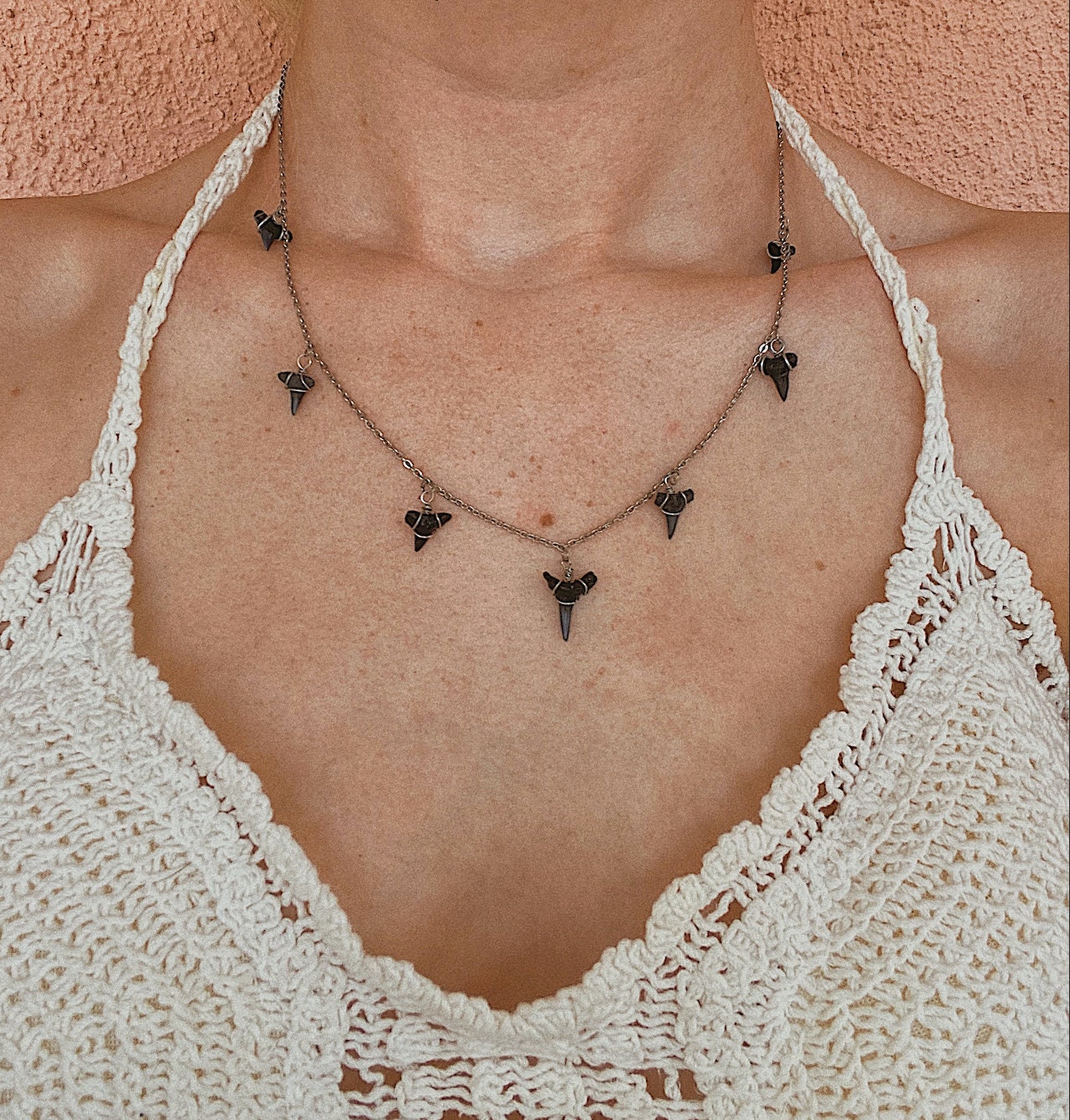 Shark Tooth Necklace | Shark Teeth | Beach Gift | Summer Jewelry ...