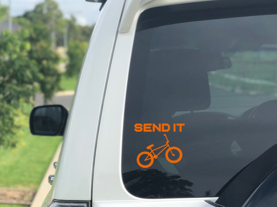 Bmx SEND IT Aufkleber Sticker - toll für Auto Windows Handys Tablets ...