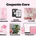 Flirty Stickers | Cute Aesthetic Stickers for Journals | Coquette Core ...
