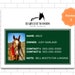 Editable Stall Card Template for Horse Shows With Logo and Photo ...