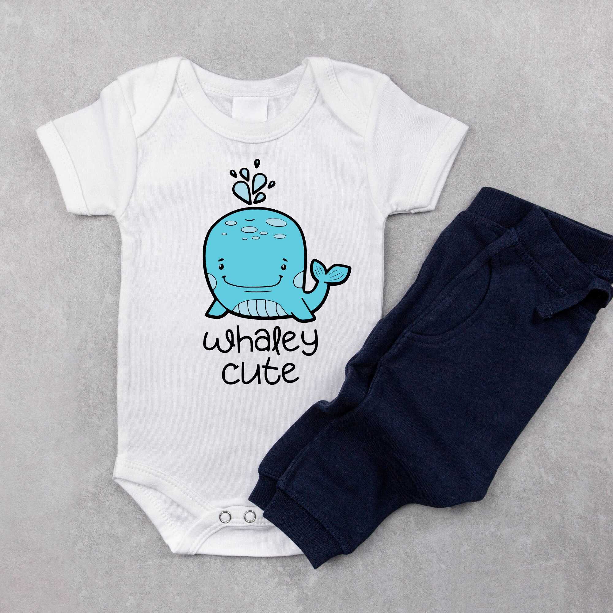 Whaley Cute Svg Png Dxf Eps Whale Svg Sea Animals Svg Fish - Etsy